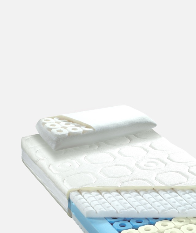 Materassi in gel naturale, grand soleil, memory e lattice | Dorsal
